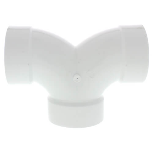 P327-040 - P327-040 - 4" PVC 90° Double Elbow