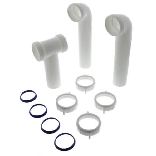 P37004 - Jones Stephens P37004 - 1-1/2" PVC Slip Joint Center Outlet Waste