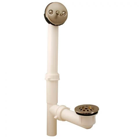 P3761PS - Jones Stephens P3761PS - Tubular Trip Lever Bath Waste Full ...