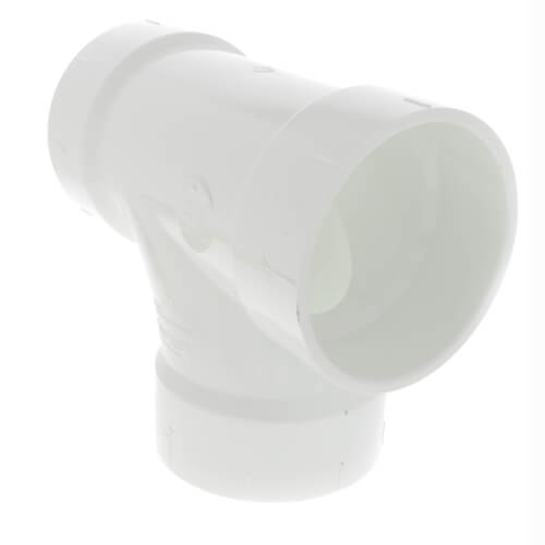 D400040 - Lasco D400040 - 4" PVC DWV Sanitary Tee