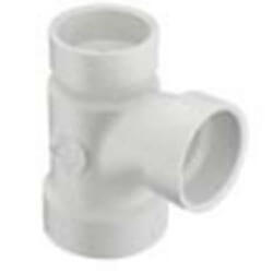 P401-582 - P401-582 - 8" x 8" x 4" PVC DWV Reducing Sanitary Tee