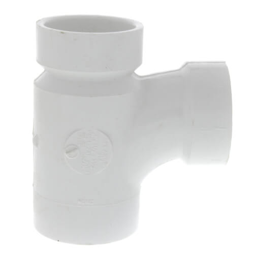 P404-241 - P404-241 - 2" x 1-1/2" x 1-1/2" PVC DWV Sanitary Street Tee