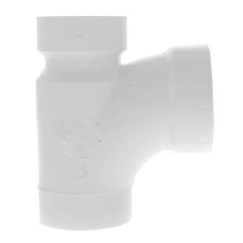 P404-257 - P404-257 - 2" x 1-1/2" x 2" PVC DWV Sanitary Street Tee