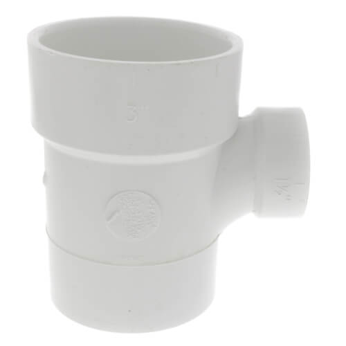P404 337 P404 337 3 X 3 X 1 1 2 PVC DWV Sanitary Street Tee P404 337 P404 337 3 X 3 X 1 1 2 PVC DWV Sanitary Street Tee