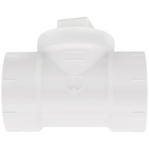 P444X-030 - P444X-030 - 3" PVC DWV Cleanout Tee w/ Standard Plug