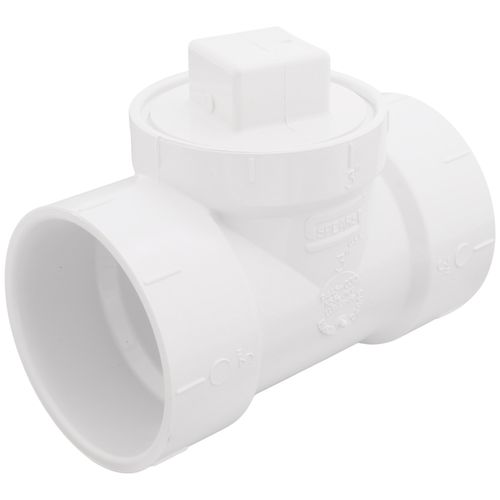 P444X-030 - P444X-030 - 3" PVC DWV Cleanout Tee w/ Standard Plug