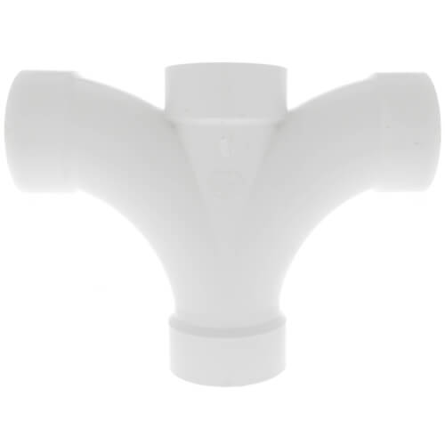 P500-030 - P500-030 - 3" PVC DWV Double Fixture Fitting