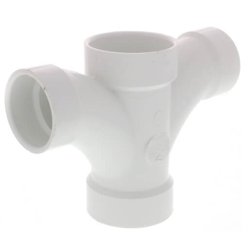 P500-251 - P500-251 - 2" x 2" x 1-1/2" x 1-1/2" PVC DWV Double Fixture ...