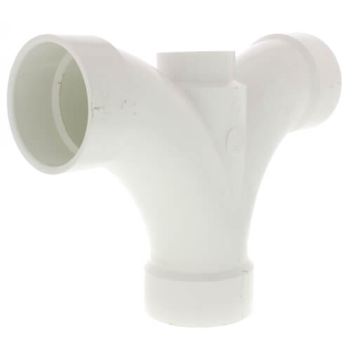 P500-338 - P500-338 - 3" x 2" x 3" x 3" PVC DWV Double Fixture Fitting