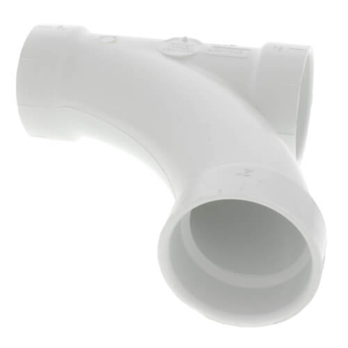 P501-020 - P501-020 - 2" PVC DWV Wye and 45° Elbow Combo