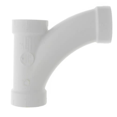 194302 - IPEX 194302 - 2" PVC DWV Wye and 45° Elbow Combo