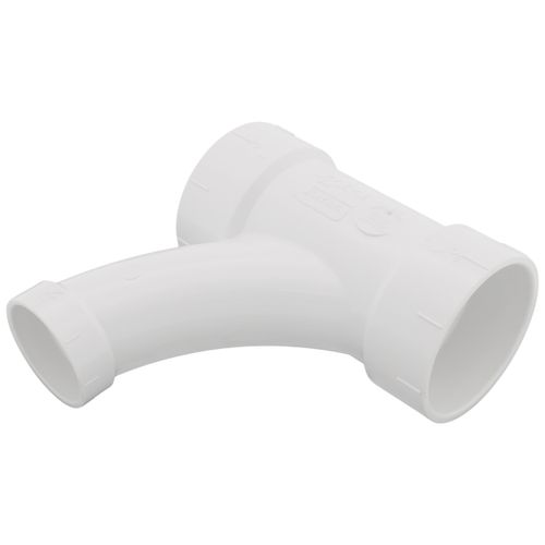 P502-338 - P502-338 - 3" x 3" x 2" PVC DWV Wye and 45° Elbow Combo