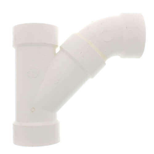 P504-585 - P504-585 - 8" x 8" x 6" PVC DWV Wye and 45° Elbow Combo (2-PC)