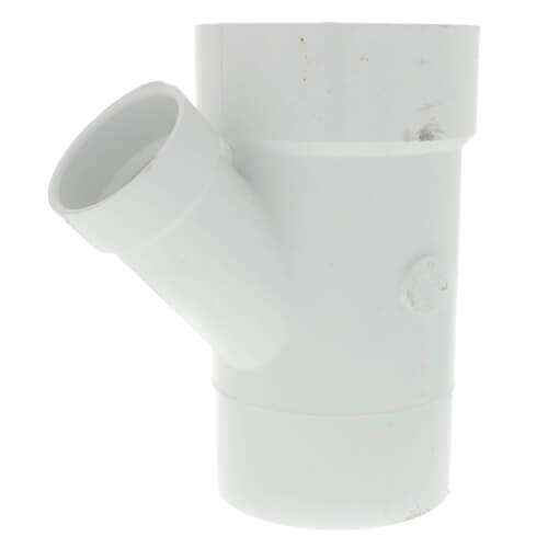 P603-420 - P603-420 - 4" x 4" x 2" PVC DWV Street Wye