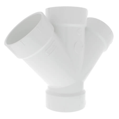 P611-040 - P611-040 - 4" PVC DWV Double Wye