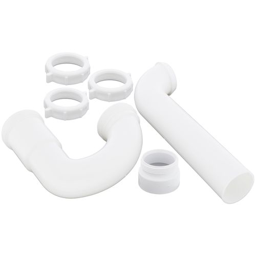 P9703BG - Dearborn P9703BG - 1-1/2" White P-Trap w/ Threaded PVC ...