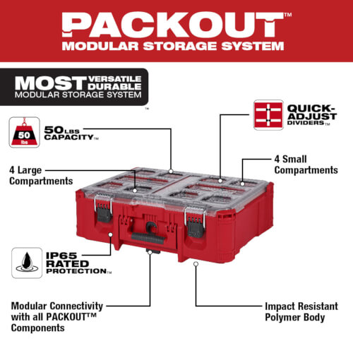PACKOUT-DEEP-CRATE - Milwaukee PACKOUT-DEEP-CRATE - PACKOUT Package w ...