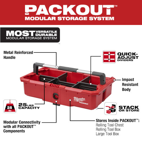 PACKOUT-DEEP-ROLL-TRAY - Milwaukee PACKOUT-DEEP-ROLL-TRAY - PACKOUT Package w/ PACKOUT Deep ...