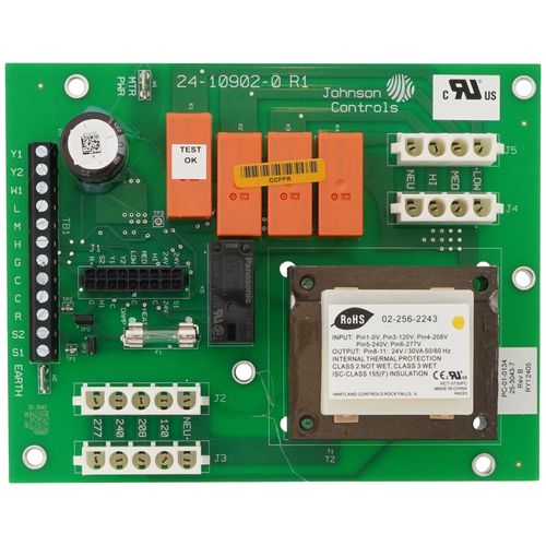 PC-01-0134 - ENVIRO-TEC PC-01-0134 - Fan Relay Board, PC-01-0134