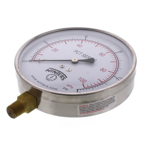 PCT327 - Winters Instruments PCT327 - 4.5" PCT Contractor Pressure ...