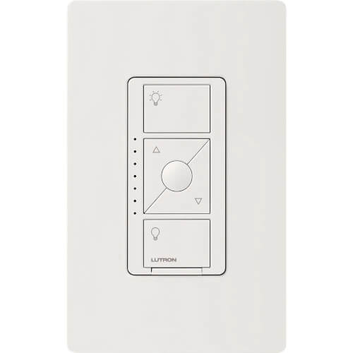 PD-5NE-WH - Lutron PD-5NE-WH - Caseta Original Smart Dimmer Switch for ELV+ Lighting, Phase ...