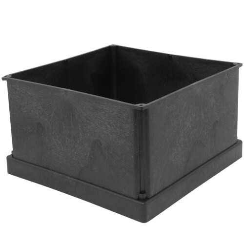 PDB-12R - Polylok PDB-12R - 12" Square Riser (Black)