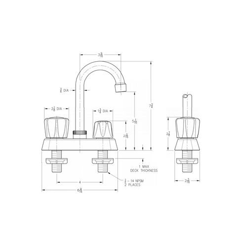 G171-4000 - Pfister G171-4000 - Pfirst Bar Faucet , G171-4000 (Polished ...
