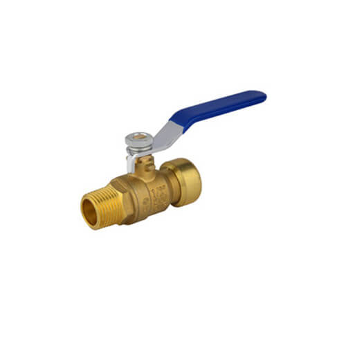PFMBV075 - Bluefin PFMBV075 - 3/4" Pushfit x 3/4" MIP Ball Valve (Lead ...
