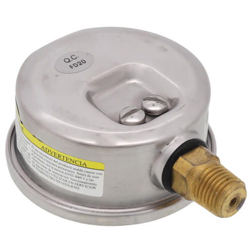 PG25-600-GNL - Boshart PG25-600-GNL - 2-1/2" Liquid Filled Pressure ...