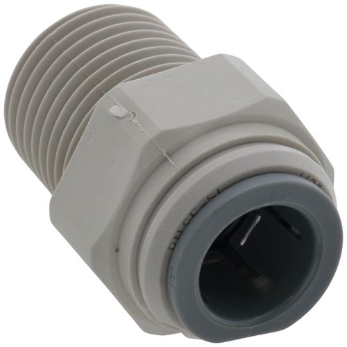 PI011624S - John Guest PI011624S - 1/2" OD x 1/2" NPTF Male Adapter