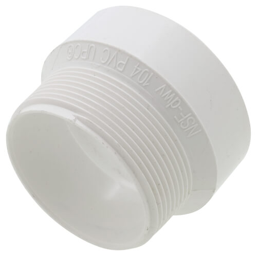 PMA420 - Jones Stephens PMA420 - 2" PVC DWV Male Adapter