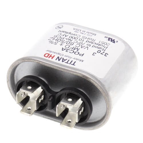 POC3A - Titan HD POC3A - 3 MFD Oval Motor Run Capacitor (370V)