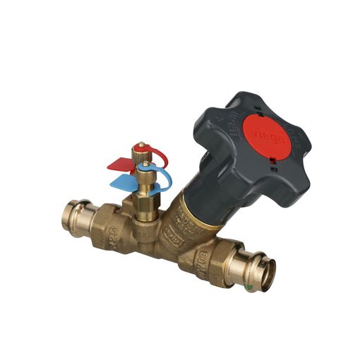 82100 - Viega 82100 - 1/2" ProPress Manual Balancing Valve, Flow Range ...