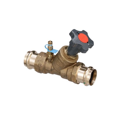 82130 - Viega 82130 - 1-1/2" ProPress Manual Balancing Valve, Flow ...
