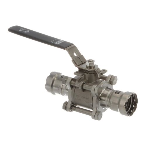 86525 - Viega 86525 - 2" MegaPress 304 FKM 3-Piece Ball Valve