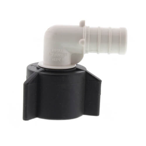 PPSL1212 - Everflow PPSL1212 - 1/2" PEX x 1/2" FPT PolyAlloy Crimp Swivel Elbow