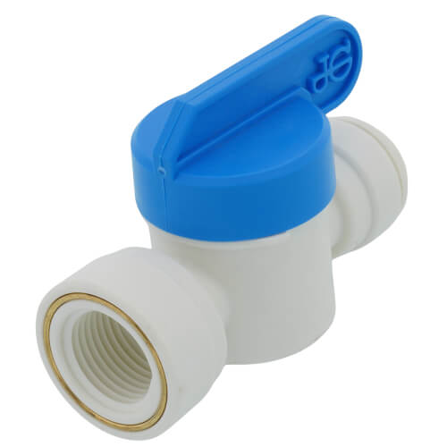 PPSV451223W - John Guest PPSV451223W - 3/8" NPTF x Speedfit Female Shutoff Valve