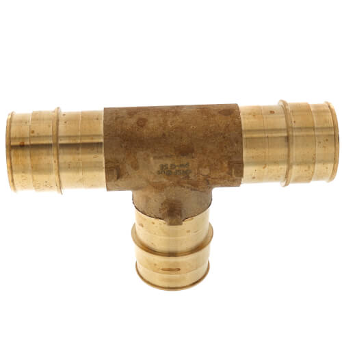 PPT100 - Bluefin PPT100 - 1" Expansion PEX Tee (Lead Free Brass)
