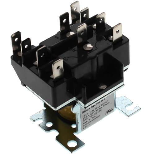 PR341 - Packard PR341 - DPDT Switching Fan Relay - 110-120 Coil Voltage
