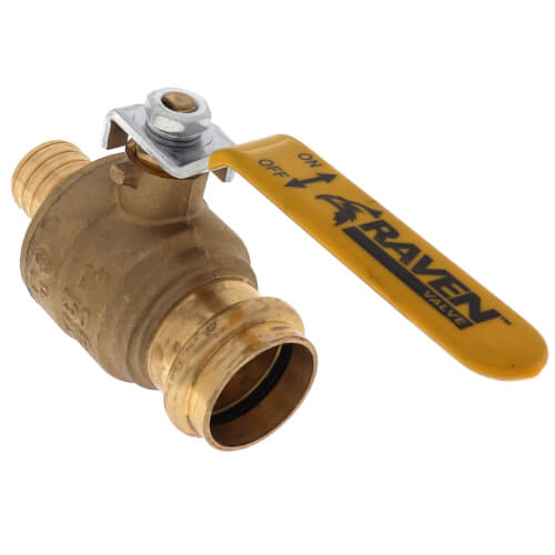 PRBL-001-NL - Everflow PRBL-001-NL - 1" PEX Crimp x Press Ball Valve