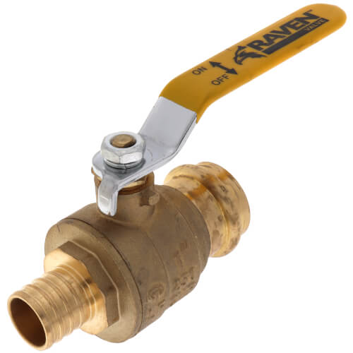 PRBL-001-NL - Everflow PRBL-001-NL - 1" PEX Crimp x Press Ball Valve