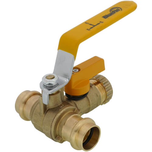 PRBV075HD - Bluefin PRBV075HD - 3/4" Press Ball Valve w/ Hose Drain ...