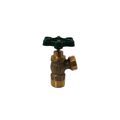 526.62LF - Prier 526.62LF - 3/4" MPT Boiler Drain, Male Threaded, Green ...