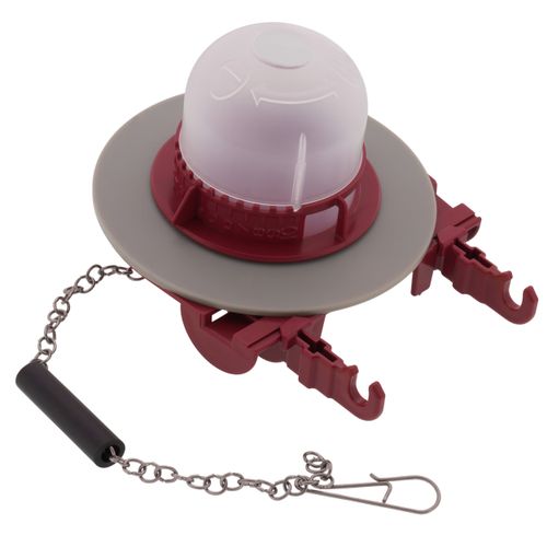 PRO58 - Fluidmaster PRO58 - PRO58 3" Universal Toilet Flapper (Red)
