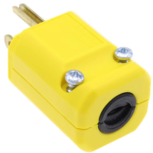 PS5965Y - Pass & Seymour PS5965Y - MaxGrip M3 Plug, 2P, 3-Wire, 15A ...