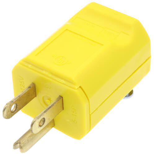 PS5965Y - Pass & Seymour PS5965Y - MaxGrip M3 Plug, 2P, 3-Wire, 15A ...