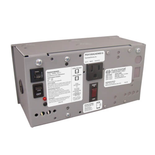 PSH100A24DWB10 - Functional Devices PSH100A24DWB10 - Enclosed 100VA ...