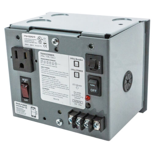 PSH100AB10 - Functional Devices PSH100AB10 - Enclosed Single 100VA ...