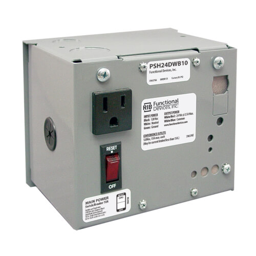 PSH24DWB10 - Functional Devices PSH24DWB10 - Enclosed Single DC Power ...