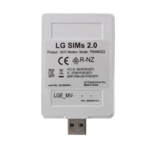 PSWMOZ3 - LG PSWMOZ3 - SIMs 2.0 Smart Inverter WiFi WLAN Monitoring Module